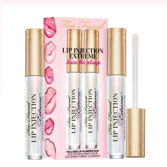 Too Faced | Makeup | Lip Injection Extreme Twice The Plump Full Size ...